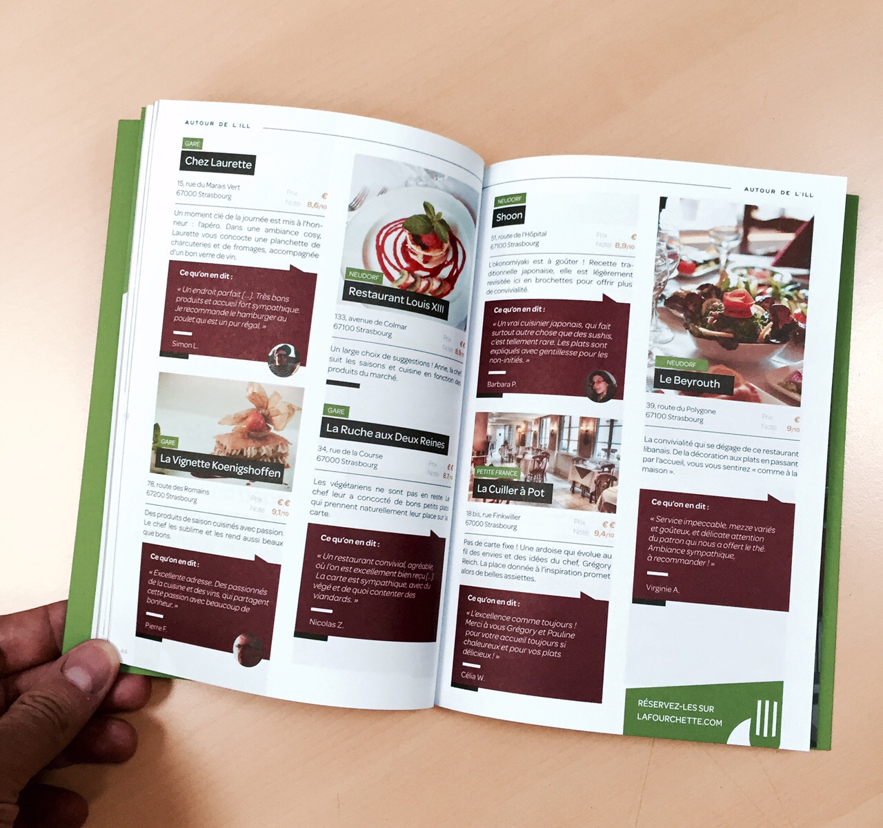 Le guide LaFourchette des Meilleurs Restaurants de Strasbourg